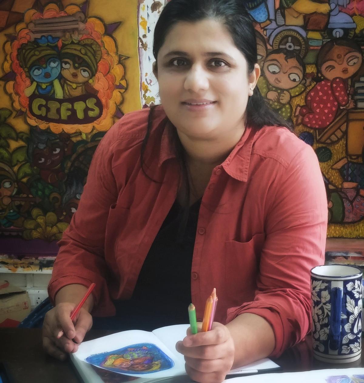 State Gallery of Art Hyderabad showcases Vishakha Hardikar’s artworks that have playful touches ...